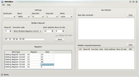 Qmodbus Free Qt Based Implementation Of A Modbus Master Application Alternativeto