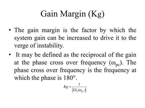 Frequency Response Analysisdomain Specification Bode And Polar Plot Ppt