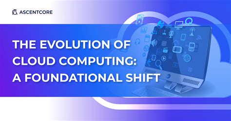the evolution of cloud computing a foundational shift ascentcore