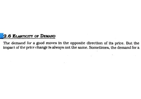 SOLUTION Elasticity Of Demand Studypool