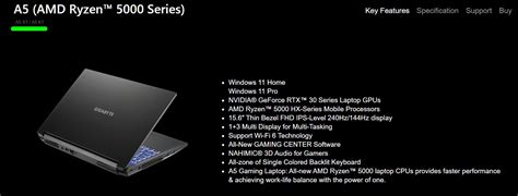 Need Rtx 3060 6gb Laptop Gpu Vbios Gigabyte A5 K1 Laptop Techpowerup Forums