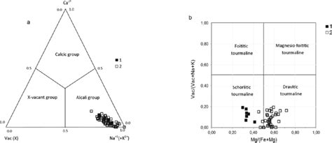 Classification Of Tourmalines From Basalts Of The Girvas Paleovolcano Download Scientific