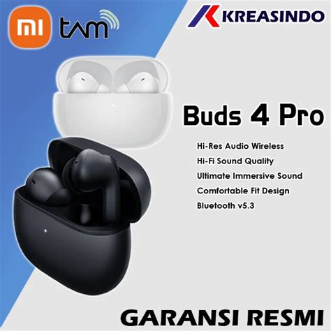 Jual Xiaomi Redmi Buds Pro Wireless Bluetooth Earphone Garansi Resmi Shopee Indonesia