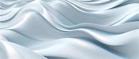 Premium Photo Elegant Abstract Design With Soft Flowing Waves In Shades Of Blue