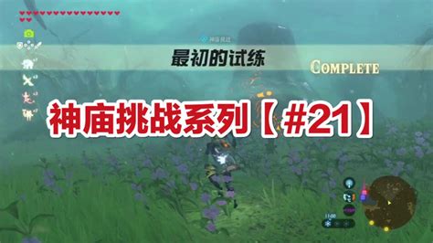 塞尔达神庙挑战系列 21【最初的试炼】攻略 古代核心 哔哩哔哩 Bilibili