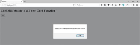 creating a guid using angularjs and nodejs