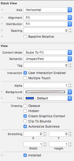 Ios Button Filling Up Stack View Stack Overflow