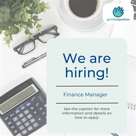 Goodcorporation On Linkedin Jobopportunity Jobopening Hiring Financejobs Financecareers