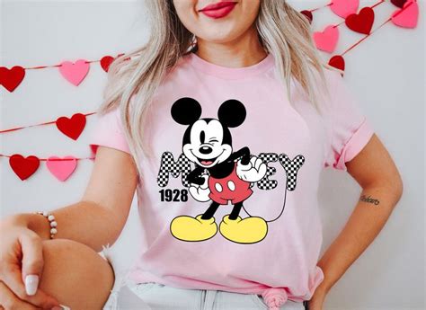 Mickey 1928 Shirt Cute Mickey Mouse Shirt Mickey Mouse Lovers Shirt T For Mickey Mouse Lover