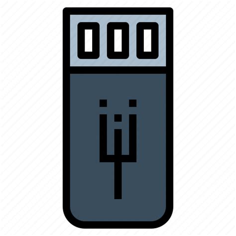 Multimedia Pendrive Storage Usb Icon Download On Iconfinder
