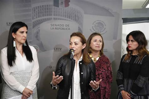 Conferencia De Prensa De Senadoras Del Partido Acción Nacional Pan