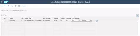 S HANA OUTPUT MANAGEMENT USING BRF For Settleme SAP Community