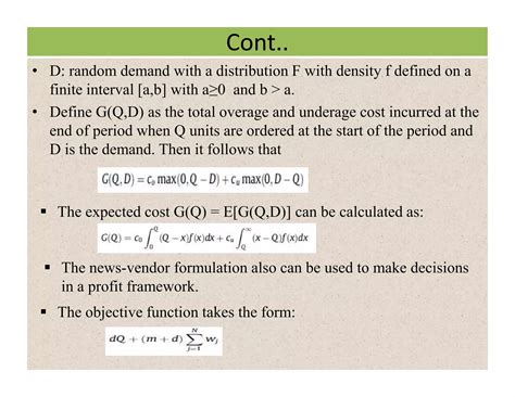Linear Programming Formulation In Inventory Management Decision Problems With A Service