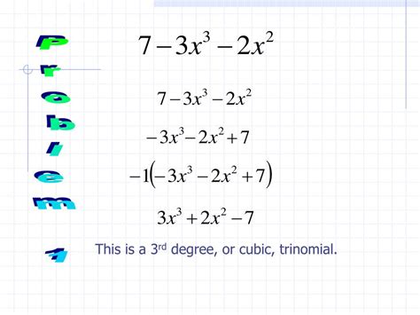PPT Polynomials PowerPoint Presentation Free Download ID