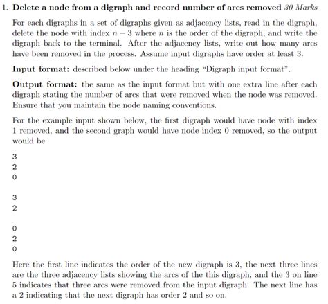 solved input file is provided please submit python source