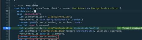 why nothing happens in you demo？ · issue 222 · quickbirdeng xcoordinator · github