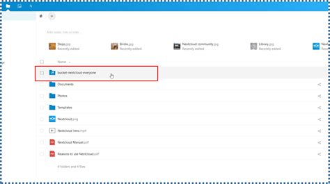 binding nextcloud with serverstadium s3 object storage as external