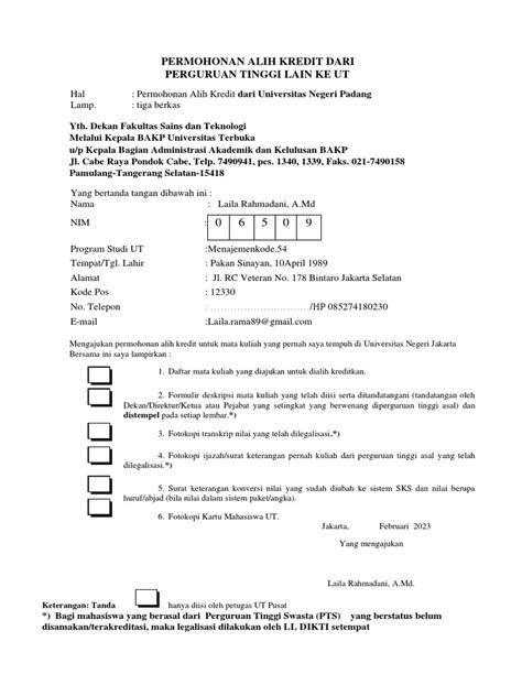 Form Rpl Pdf