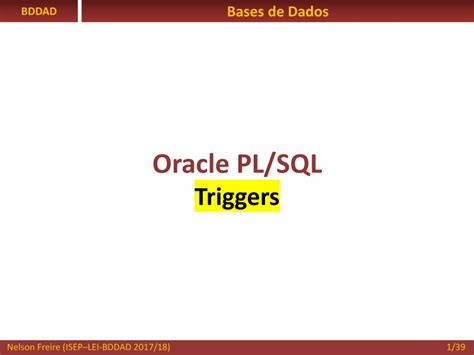 Pdf Oracle Plsql Ippptnfreirebddad Oracle Plsql Triggers