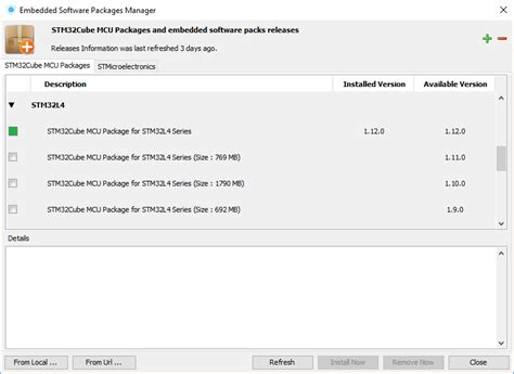 L4 Cubemx Package Ver 112 Inconsistency Stmicroelectronics Community