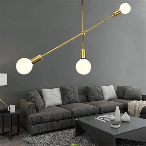 북유럽 스타일 거실 Led 샹들리에 조명 매직 빈 샹들리에 포스트 모던 미니멀리스트 레스토랑 크리에이티브 천장 샹들리에샹들리에 Aliexpress