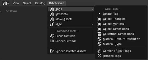 batchgenie asset assistant rendering importing exporting and batch utilities for assets