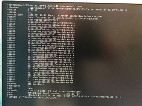 lr link intel xl710 qda2 ethernet adapter becomes inaccessible after