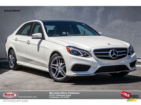 2016 Designo Diamond White Metallic Mercedes Benz E 350 Sedan