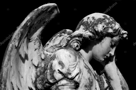 Sad Angel Statue