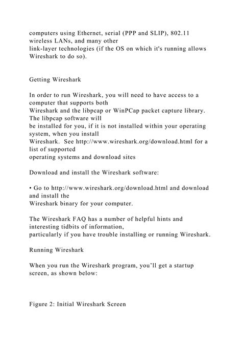 Wireshark Lab Getting Started V60 Supplement To Codocx Computer Networking Computing
