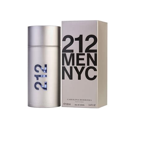 Perfume De Hombre 212 Men Nyc Carolina Herrera 100ml Multiservicios