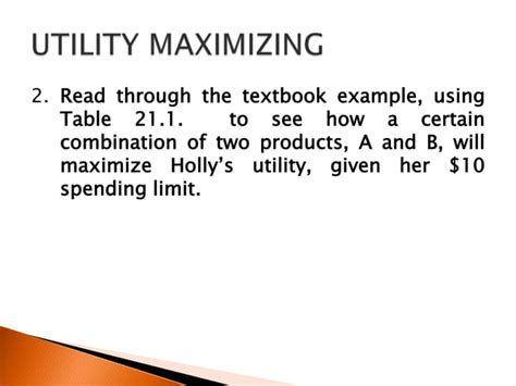 Chapter 21 Consumer Behavior And Utility Maximization