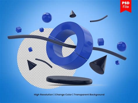 Premium Psd Abstract Background 3d Render