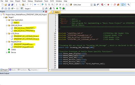 Basic Mobile Phone Using Stm32f407 Discovery Kit And Gsm A6 Module Trybotics