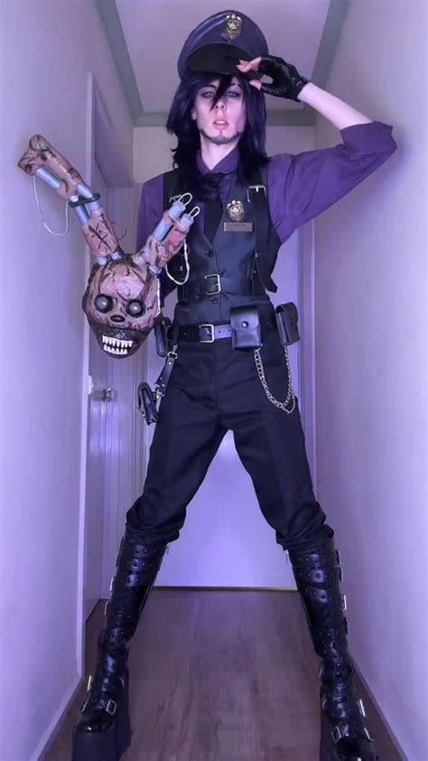William Afton Cosplay Fnaf Cosplay Superhero Cosplay Sally Face Game