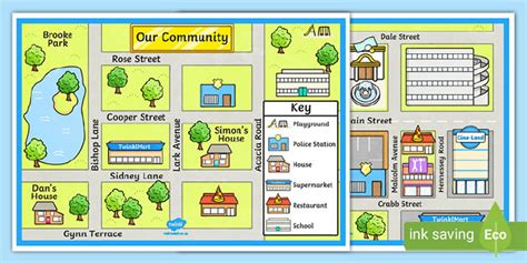 my community maps resource teacher made
