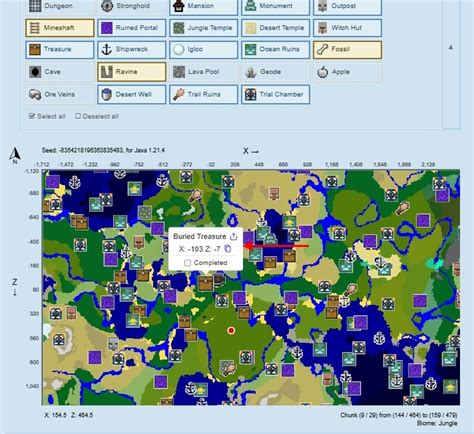 Minecraft Seed Map Use This Tool To Find Rare Biomes And Structures Beebom