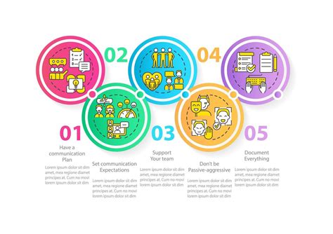 Effective Communication Management Rectangle Infographic Template Data