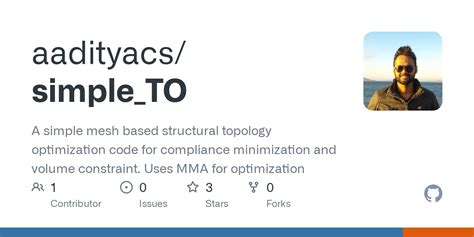 Github Aadityacssimpleto A Simple Mesh Based Structural Topology Optimization Code For