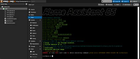Installing Home Assistant Os Using Proxmox Community Guides Home