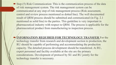 QUALITY RISK MANAGEMENT QRM PPT Pptx