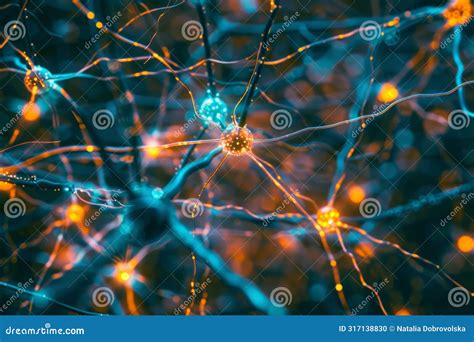 Neural Connections Form Intricate Networks In The Brain Enabling Communication And Processing