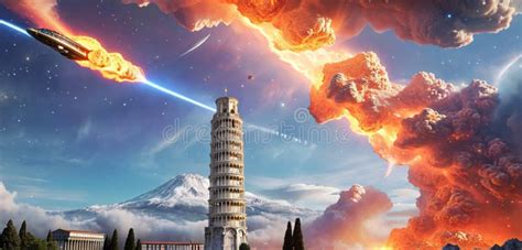 Alien Invasion Of Earth Stock Illustration Illustration Of Deep 306535740
