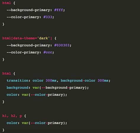a better approach to implementing dark mode on your website