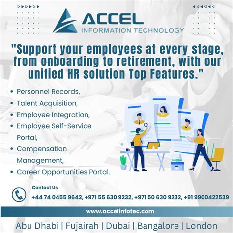 Accel Information Technology On Linkedin Hrexcellence Employeesupport Unifiedhr