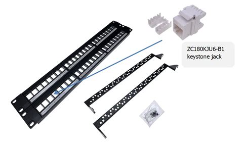 UTP CAT6 2U 48 Ports Unshielded Patch Panel China Manufacturer Hello Signal