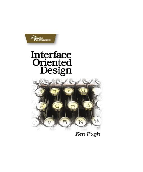 Interface Oriented Design PDF Ec Cvk Jit