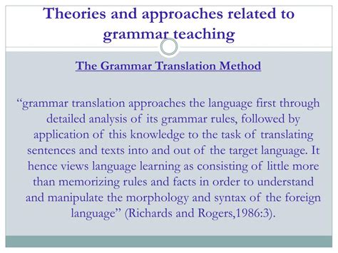 Ppt Teaching Grammar And Language Functions Powerpoint Presentation Free Download Id6864010