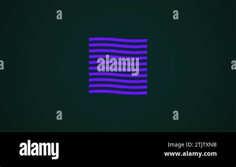 Simple 8 Bit Retro Art Pattern Loop Abstract Holographic Minimalistic