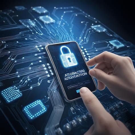 Cybersecurity Service Concept Of Motherboard And Safety Authentication Network Premium Ai